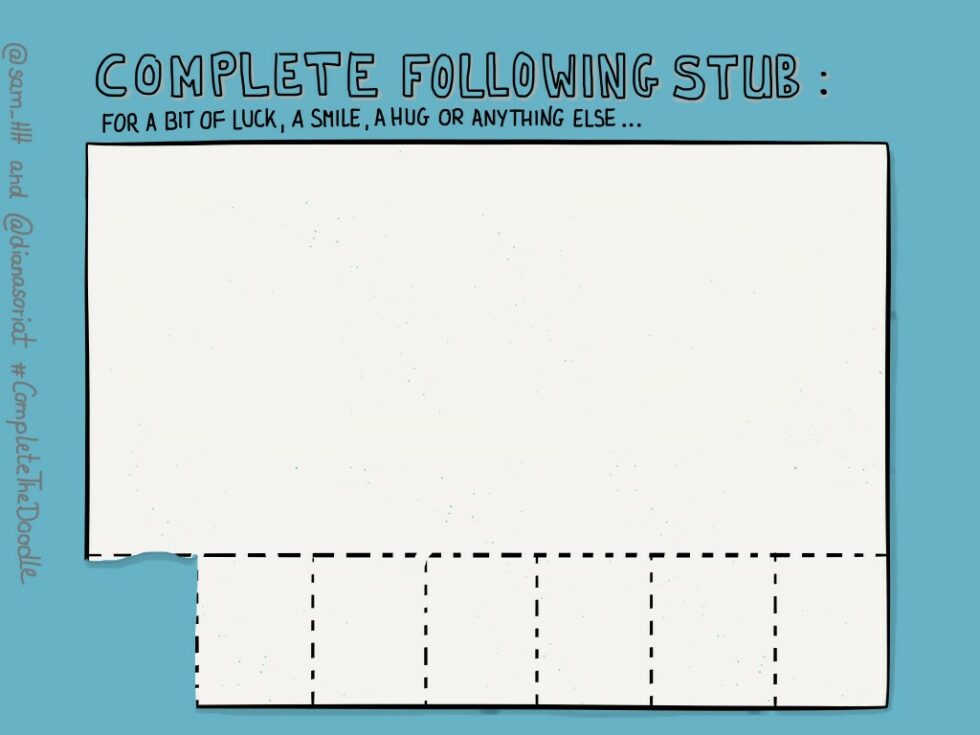 "Complete the doodle" kostenlose Sketchnotes Vorlagen - Sketchnotes by ...