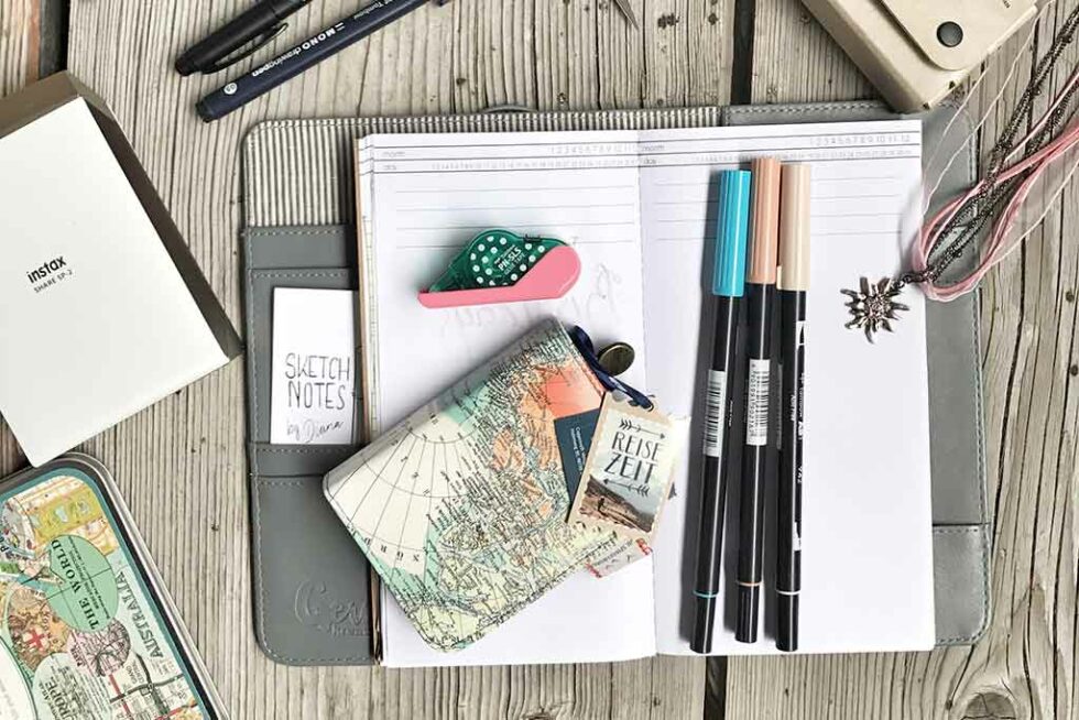 So erstellst Du ganz einfach Dein Travel Journal - Sketchnotes by Diana