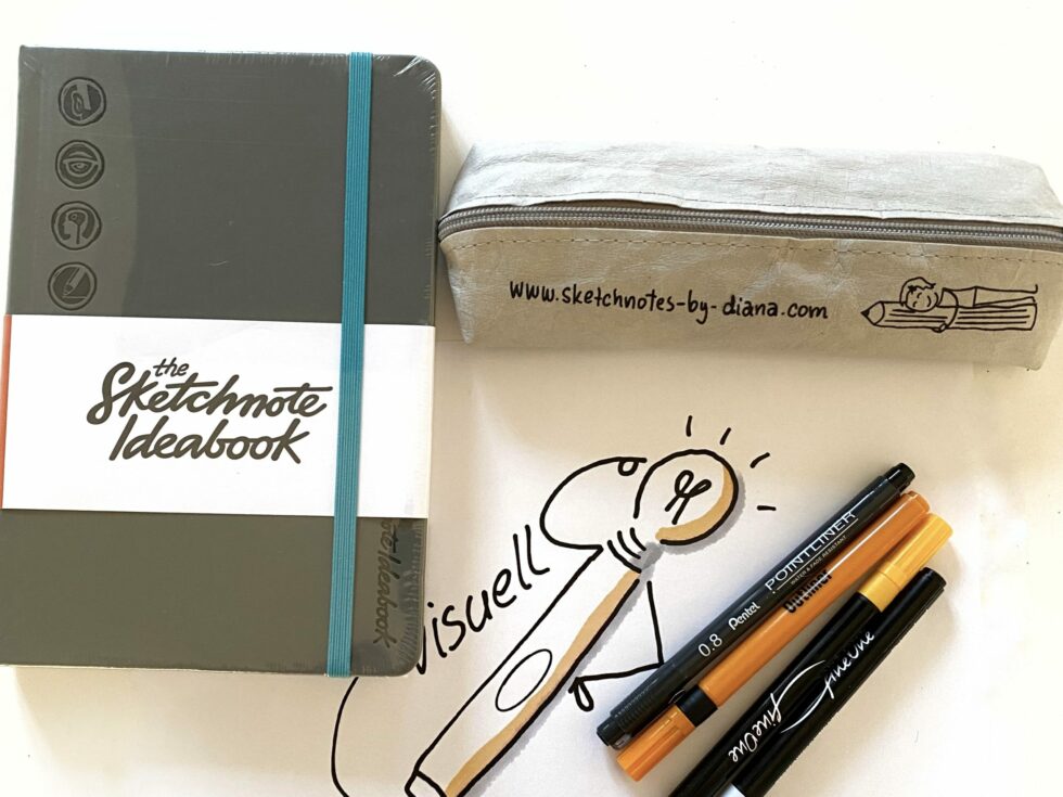 The Sketchnote Ideabook - Mike Rohde - Sketchnotes by Diana