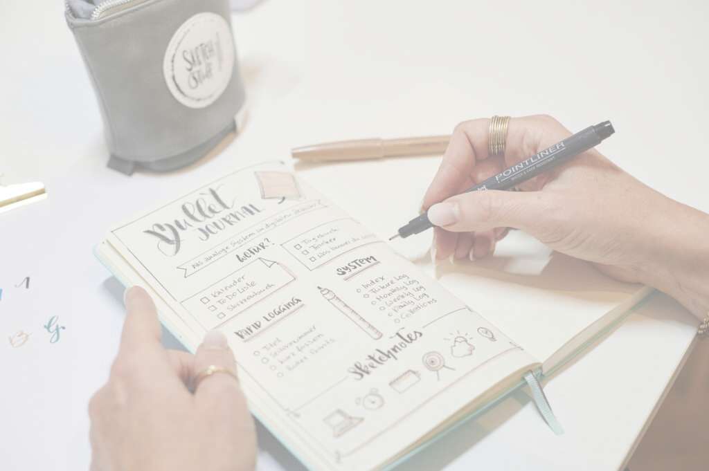 Freebie Bullet Journal Setup 2023 - Sketchnotes by Diana