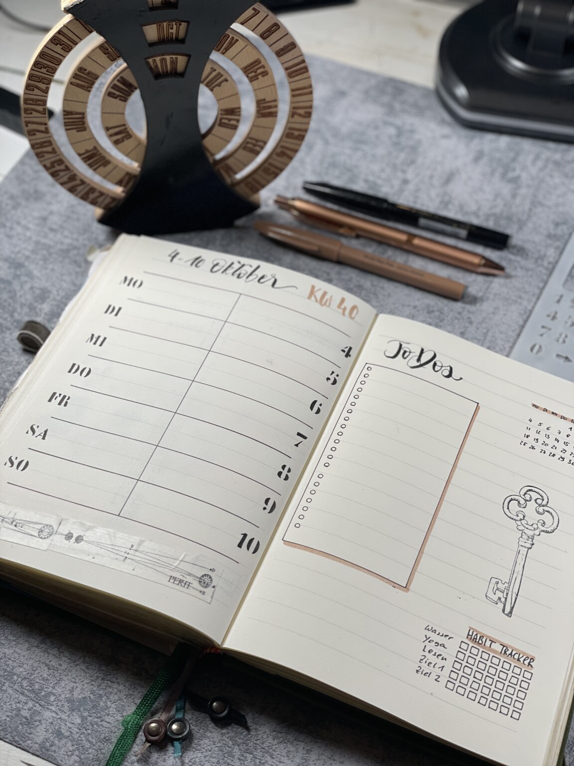 Bullet Journal Setup leicht gemacht! - Sketchnotes by Diana