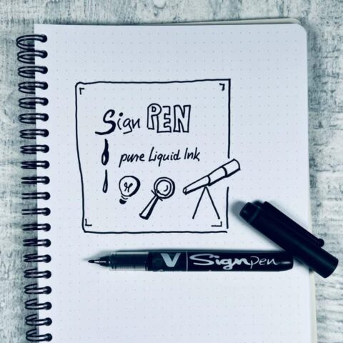 Die besten Stifte für Sketchnotes & Co. - Sketchnotes by Diana