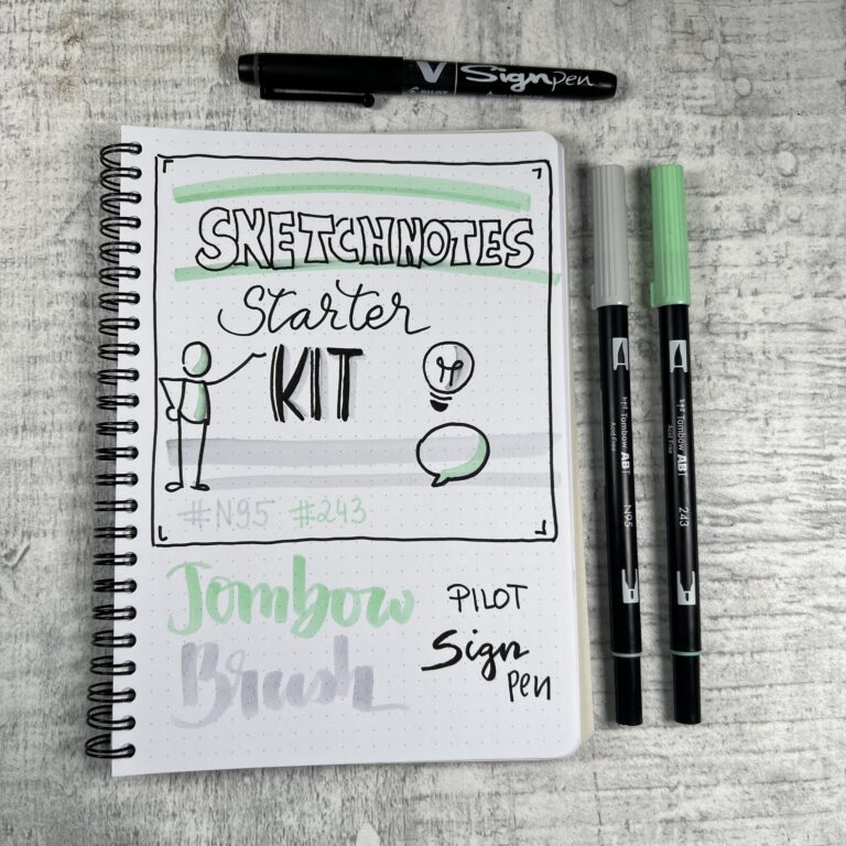 Die besten Stifte für Sketchnotes & Co. - Sketchnotes by Diana