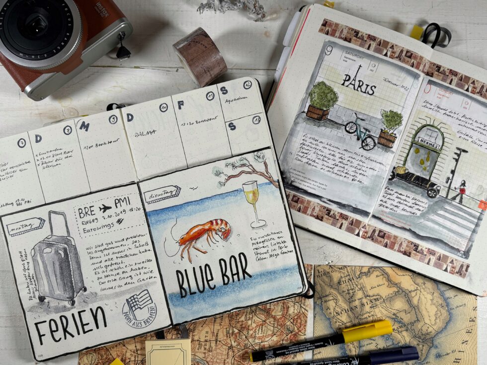 So erstellst Du ganz einfach Dein Travel Journal - Sketchnotes by Diana